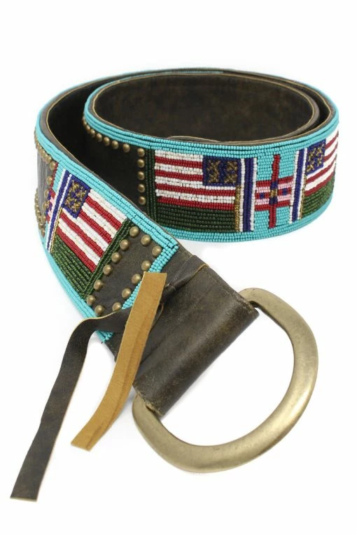 Double D Ranch Wear Handbags/Belts/Accessories Old Glory Crow Belt ...